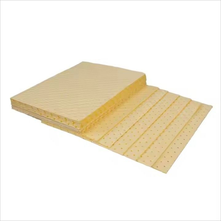 High Absorbency Chemical Absorbent Pad Cushions For Spilling Control