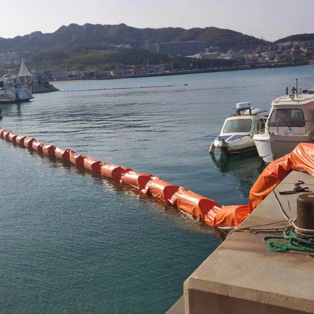 Oil Spill Containment Boom Protect Ocean Eco-Friendly Floating Boom ...
